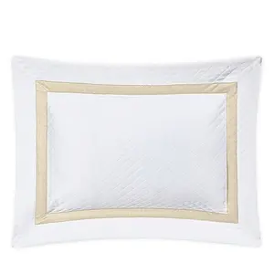 MATOUK Lowell Diamond Matelasse Boudoir Sham - Dune