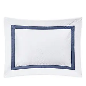 MATOUK Lowell Diamond Matelasse Boudoir Sham - Steel Blue