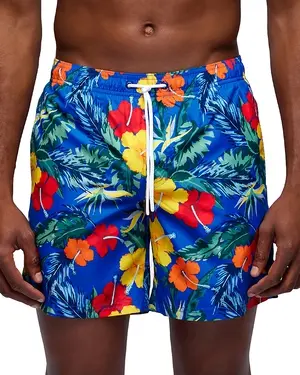 Sundek 7" Floral Boardshorts - Over Sky