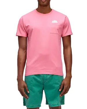 Sundek Graphic Tee - Flamant Rose