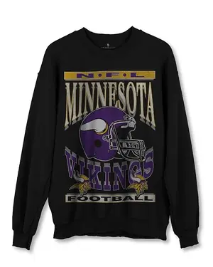 Junk Food Clothing Nfl Crew Fleece - Minnesota Vikings