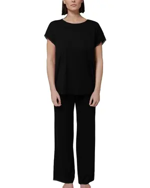 Simone Perele Aurore Pajama Pants - Black