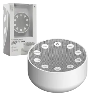 SHARPER IMAGE Sleep Therapy Noise Machine - White