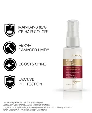 JOICO K-pak Color Therapy Luster Lock Multi-perfector Daily Shine & Protect Spray - No Color