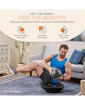 LIFEPRO Rumblex Plus 4d Vibration Plate – Triple Motor