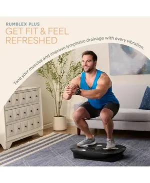 LIFEPRO Rumblex Plus 4d Vibration Plate – Triple Motor