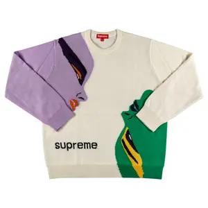 Supreme Faces Sweater - Cream