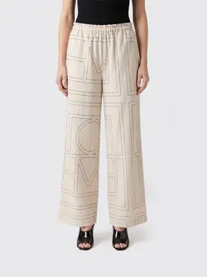 TOTEME Wide Leg Trousers - Ivory