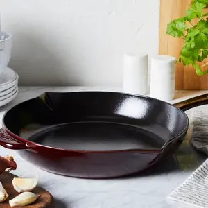 STAUB Enameled Cast Iron 10 Fry Pan