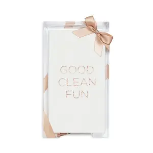 LINED DESIGN Good Clean Fun Guest Towels, Set Of 20 - No Color