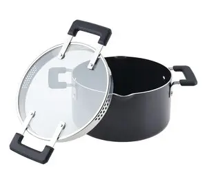 FARBERWARE 6qt Cookstart Nonstick Straining Sa Ucepot