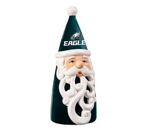 EVERGREEN 8' Led Santa Statuary With Nfl Team L Ogo - One-color
