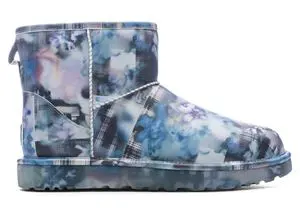 UGG Classic Mini Ii Boot Collina Stradain - Dark Blue/floral