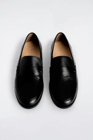 Cos Leather Penny Loafers