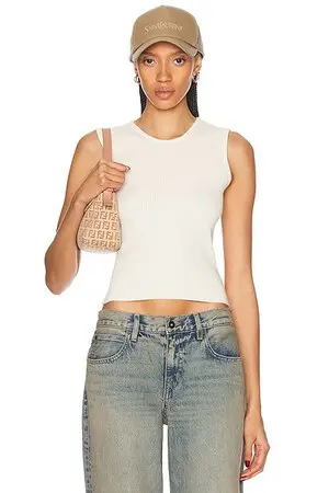 Fear Of God Waffle Knit Cropped Tank
