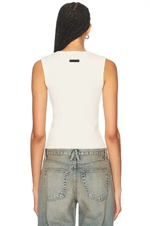 Fear Of God Waffle Knit Cropped Tank