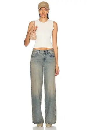 Fear Of God Waffle Knit Cropped Tank