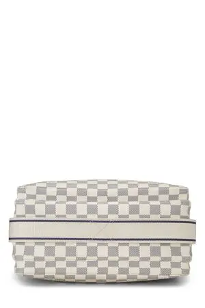LOUIS VUITTON Damier Azur Naviglio Messenger Bag - White