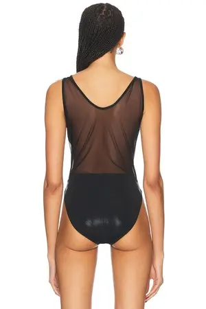 Norma Kamali Dash Dash Mio Bodysuit