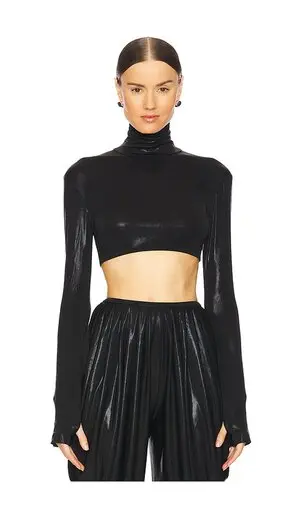 Norma Kamali Turtleneck Performance Tops For Women