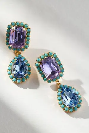 Blue Drop Earrings