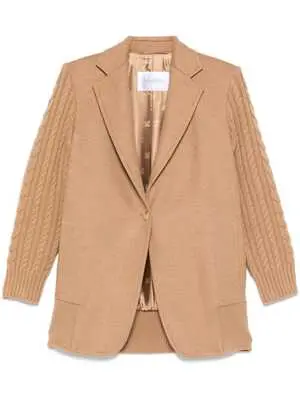Max Mara Arabia Coat - Brown