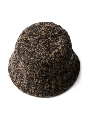 Prada Mélange Wool Bucket Hat