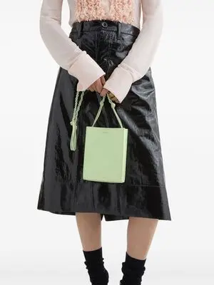 JIL SANDER Small Tangle Shoulder Bag - Green