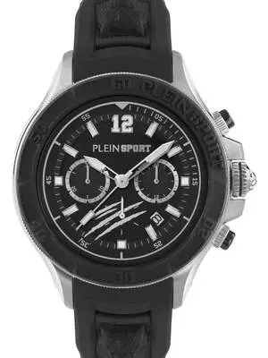 PLEIN SPORT 47.5mm Chronograph Watch - Black