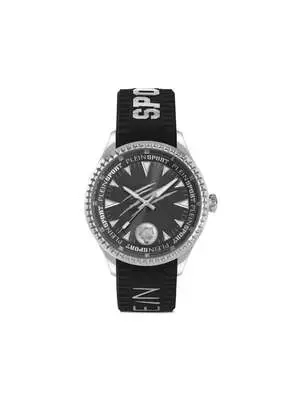 PLEIN SPORT Lineman 45mm Strap Watch - Black