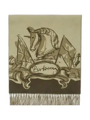Burberry Tower Bridge Cashmere Scarf