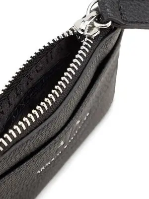 Armani Exchange Logo-print Grained Wallet