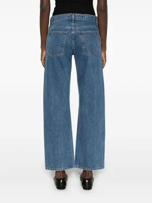Khaite Kerrie Straight-leg Jeans - Blue