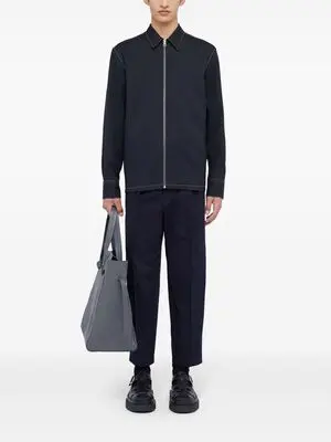 JIL SANDER Zip-up Shirt Jacket