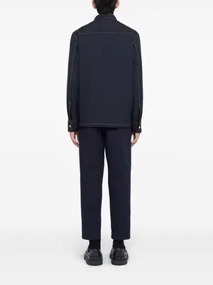 JIL SANDER Zip-up Shirt Jacket