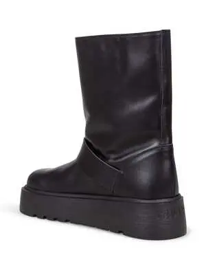 Casadei Leather Mid-calf Boots