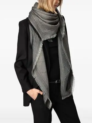 Zadig&Voltaire Glenn Monogram Scarf