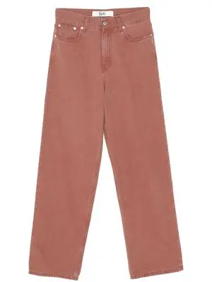 Séfr Wide-leg Jeans - Red