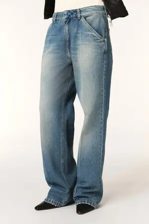 Ba&sh Vecchi Faded Straight Leg Jeans