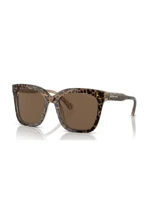 Michael Kors San Marino Square Sunglasses - Brown