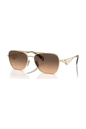 Prada Sunglasses Pillow Frame - Gold