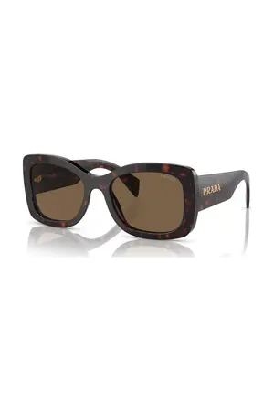 Prada Prada Oval Sunglasses Gold