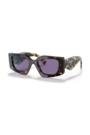 Prada Irregular Sunglasses - Violet