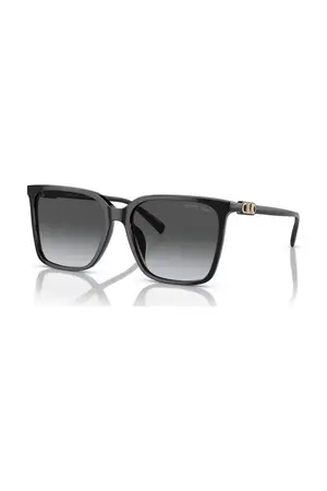 Michael Kors Tortoise Square Frame Sunglasses - Black