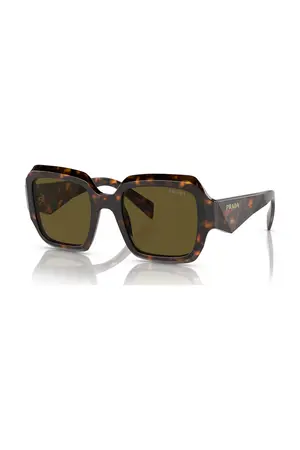Prada Pillow Frame Sunglasses Green