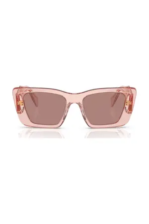 Prada Sunglasses Butterfly Acetate Full Rim - Pink