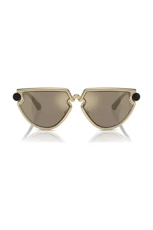 Burberry Irregular Sunglasses - Gold