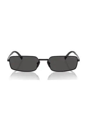 Prada Rectangle Sunglasses - Black