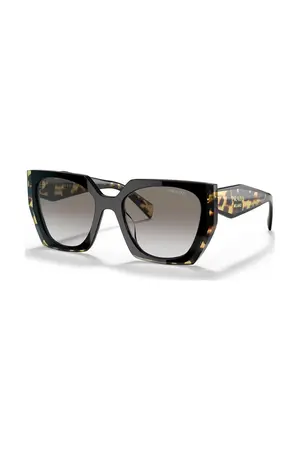 Prada Rectangle Sunglasses - Black