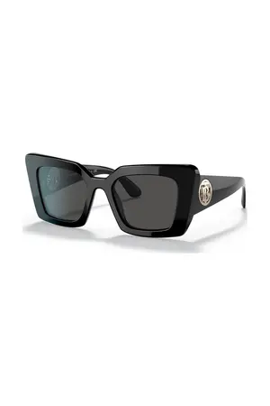 Burberry Sunglasses Square Acetate Frame - Black